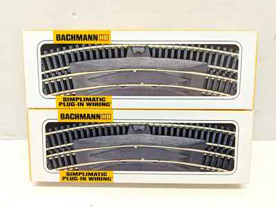 Bachman Train HO Gauge Track Set Steel Item 44-2773 44-2781 Curved ...