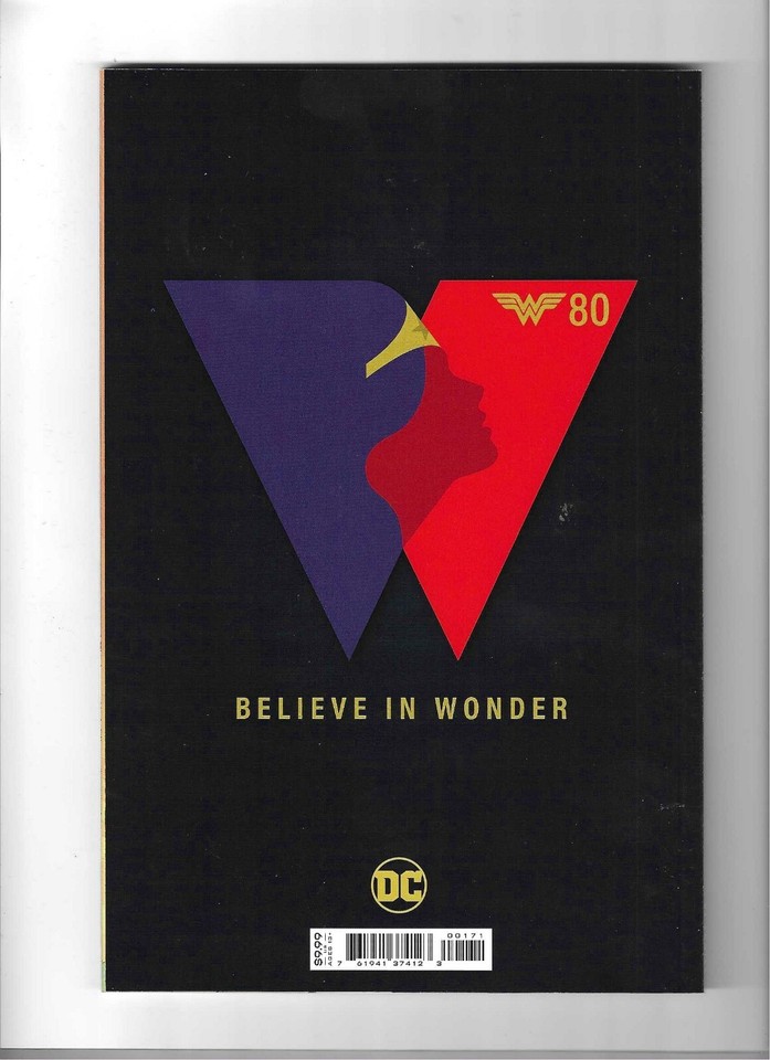 WONDER WOMAN 80TH ANNIVERSARY SPECIAL- CHO VARIANT COVER DC COMICS 2021 ...