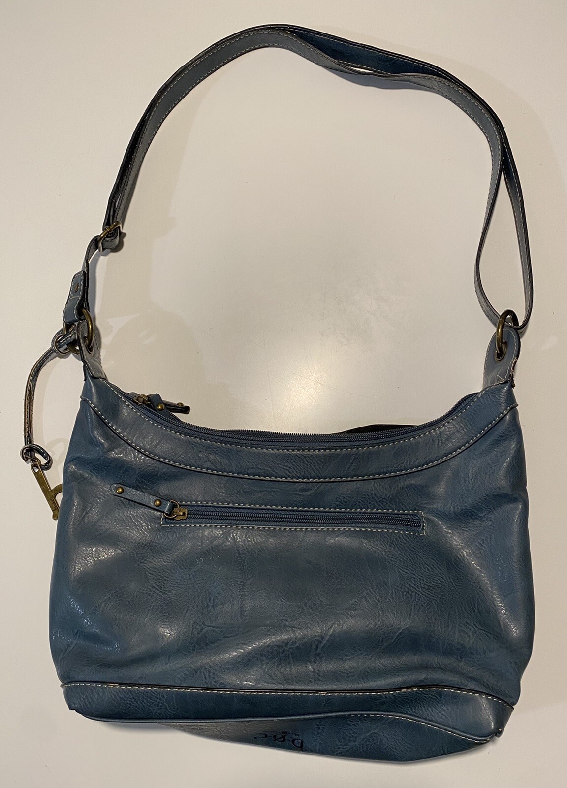 BOC Born Concept Faux Leather Slate Blue Purse Bag To… - Gem