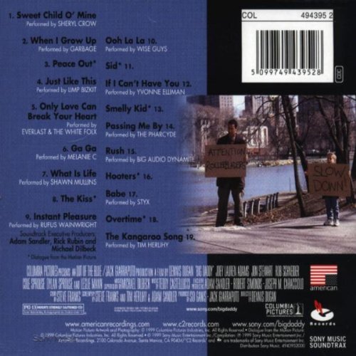 Big Daddy by Original Soundtrack (CD, 1999) for sale online | eBay