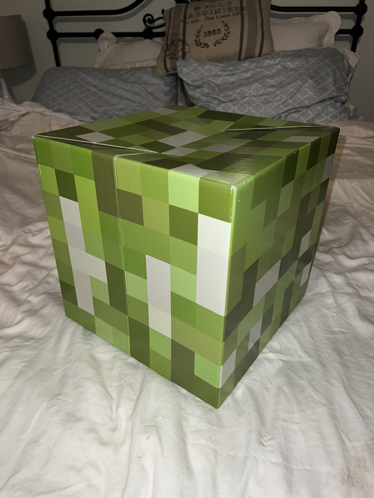 Minecraft Box Head Costume Mask Creeper - Gem