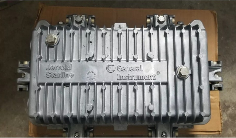 General Instrument Starl Dual Output Mini-Bridger Amplifier Mpps-II ...