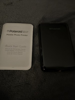 Polaroid Zip Mobile Printer Zink Zero Ink Printing Technology Color ...