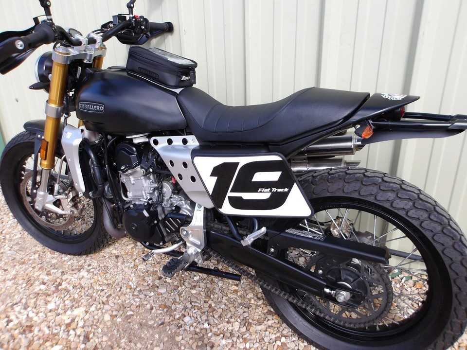 Fantic Caballero Flat Track 500 2021 Only 3,075 Miles From New | eBay UK