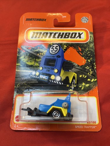 Matchbox - Speed Trapper (Blue & Yellow) sealed | eBay
