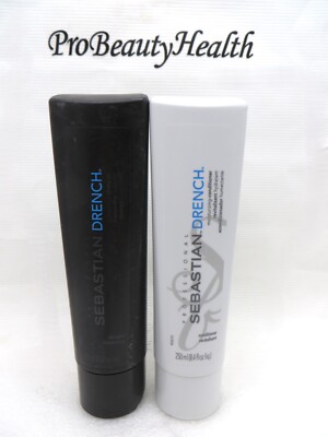 SEBASTIAN DRENCH Moisturizing Shampoo & Conditioner 8.4 oz Duo | eBay