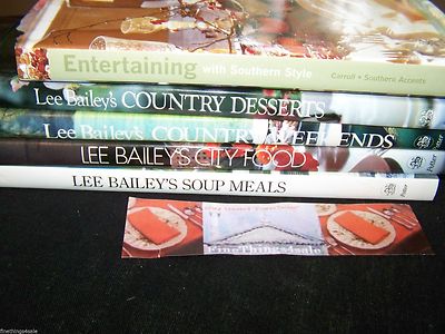LEE BAILEY SOUTHERN STYLE COOKBOOK COLLECTION - great recipes coffee ...
