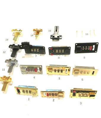 LOCKS for REPAIR BRIEFCASE & ATTACHE COMBO LOCKS & HASPS PRESTO amiiet ...