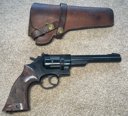 Vintage Crosman Model 38T Target Pellgun Revolver Pellet Gun 6-Shot | eBay