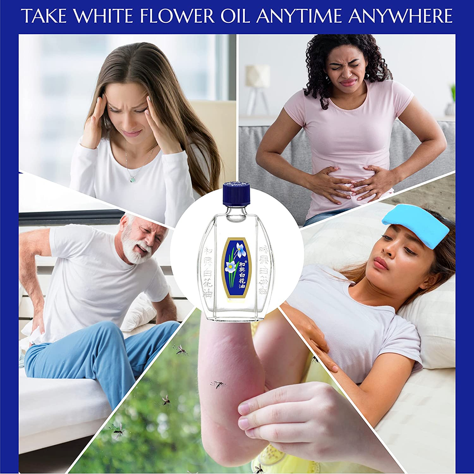 White Flower External Analgesic Balm Oil Pain Relief 20mL~09/11/2029 | eBay