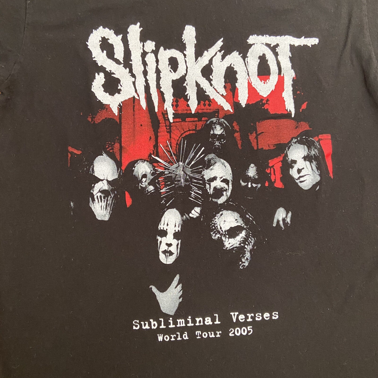 Slipknot Men’s Subliminal Versus World Tour 2005 Tour… - Gem