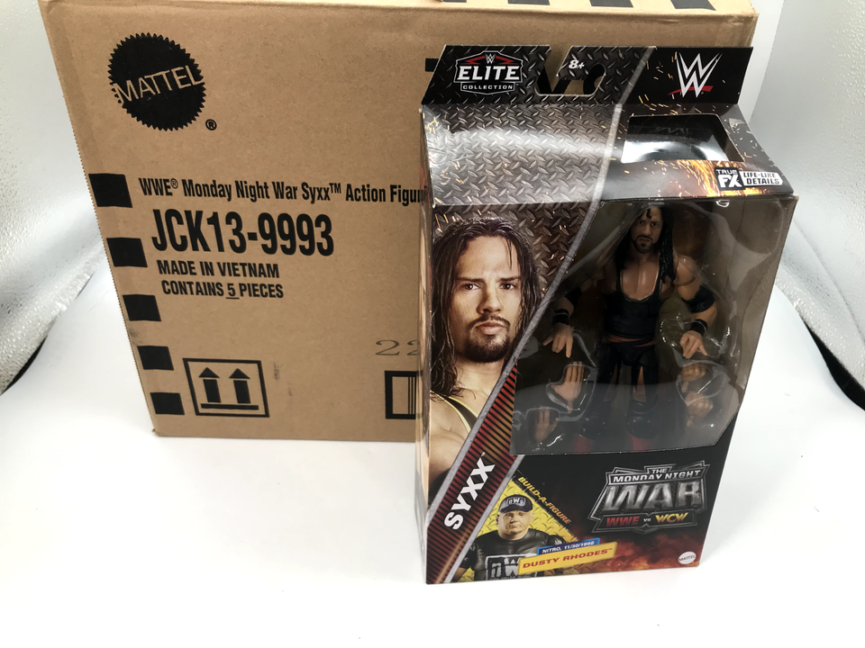 WWE SYXX FIGURE Elite Monday Night War WWE VS WCW X-PAC, 1,2,3 KID | eBay