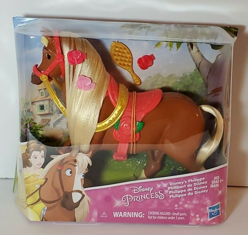 Disney Princess Belle Horse Philippe Beauty and the Beast Hasbro Hair ...