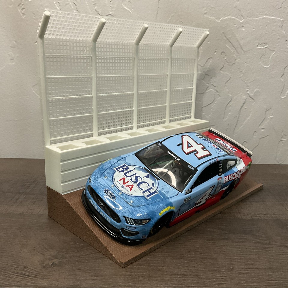1:24 Diecast Dirt Sloped Track Display Stand 3D Printed Fits One Car | eBay