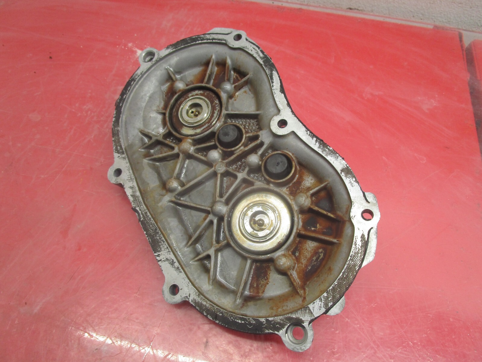 10-11 MERCEDES W212 E350 3.5L M272 ENGINE RIGHT SIDE TIMING CHAIN COVER ...