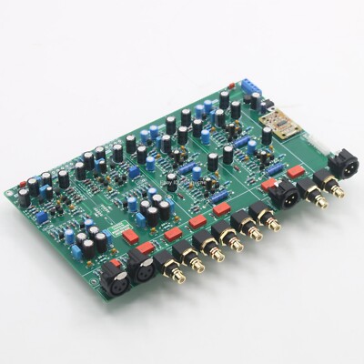 HiFi FM266 MKII Fully Balanced Preamp Board Audio Preamplifier With 4 ...