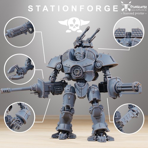 Scavenger Defender MK2 - Station Forge - Necron 40k Genestealer Cults ...
