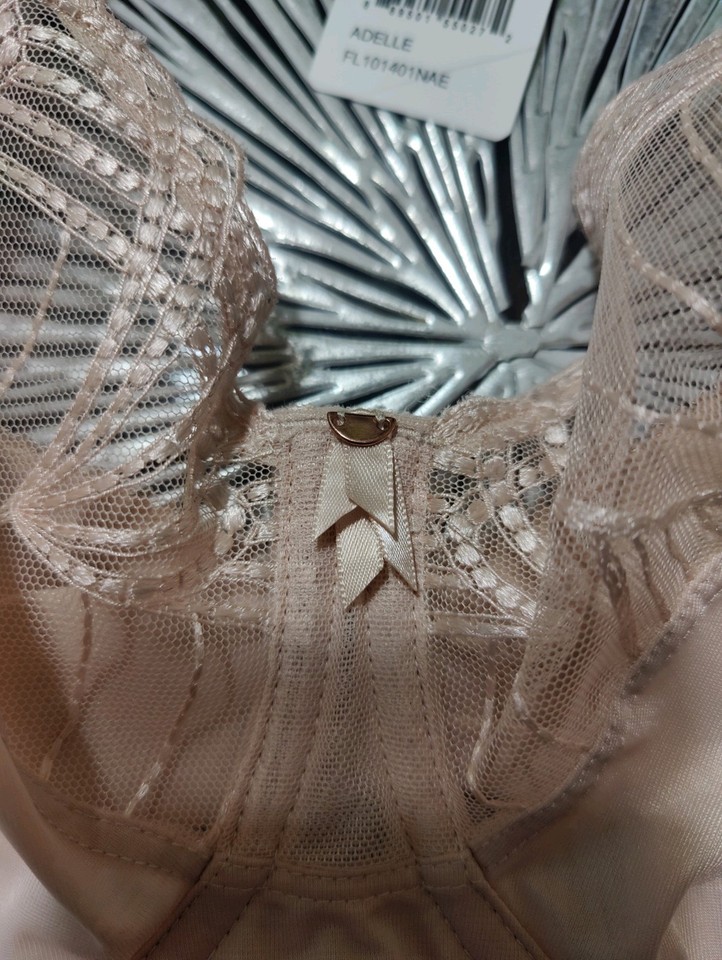 Adelle Side Support Bra Natural Beige Size UK 36FF EU 80H | eBay UK