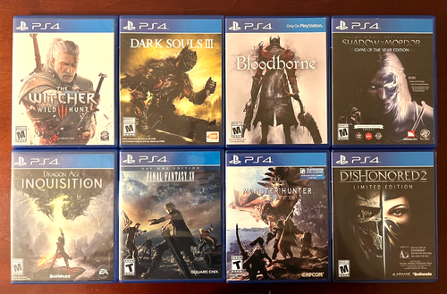 PS4 RPG Game Lot – 8 Popular Role-Playing Games Bundle | eBay