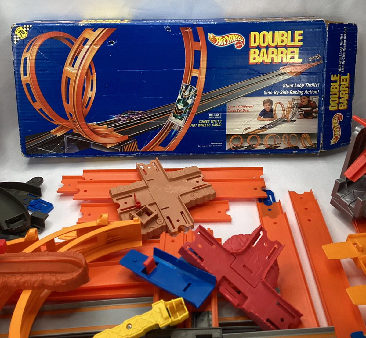 Vintage Hot Wheels Race Track