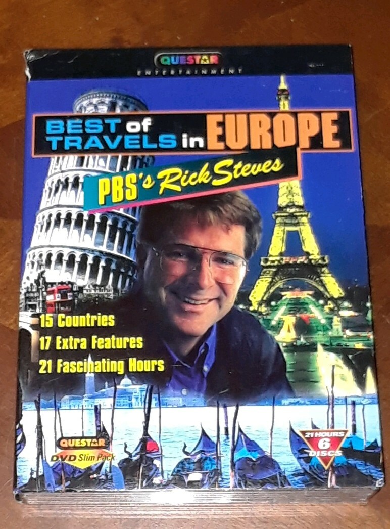 Rick Steves Best of Travels in Europe PBS Travel series (DVD 6-Disc Set ...