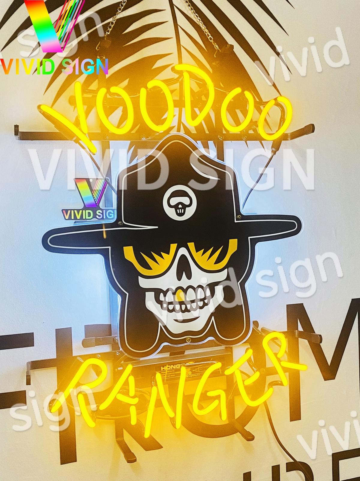 Voodoo Ranger IPA Beer 20"x16" Neon Sign Light Lamp With HD Vivid ...