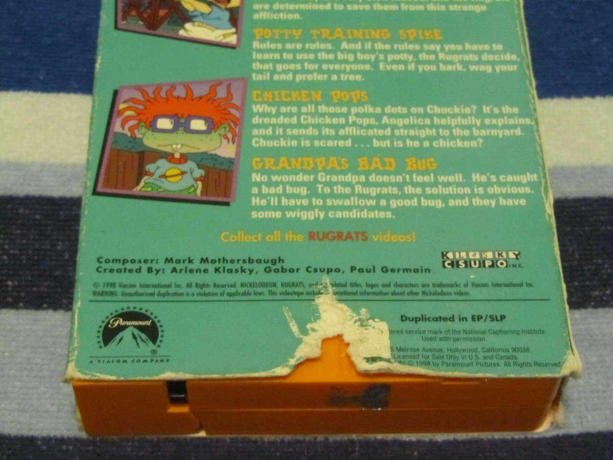 Rugrats Potty Training Spike