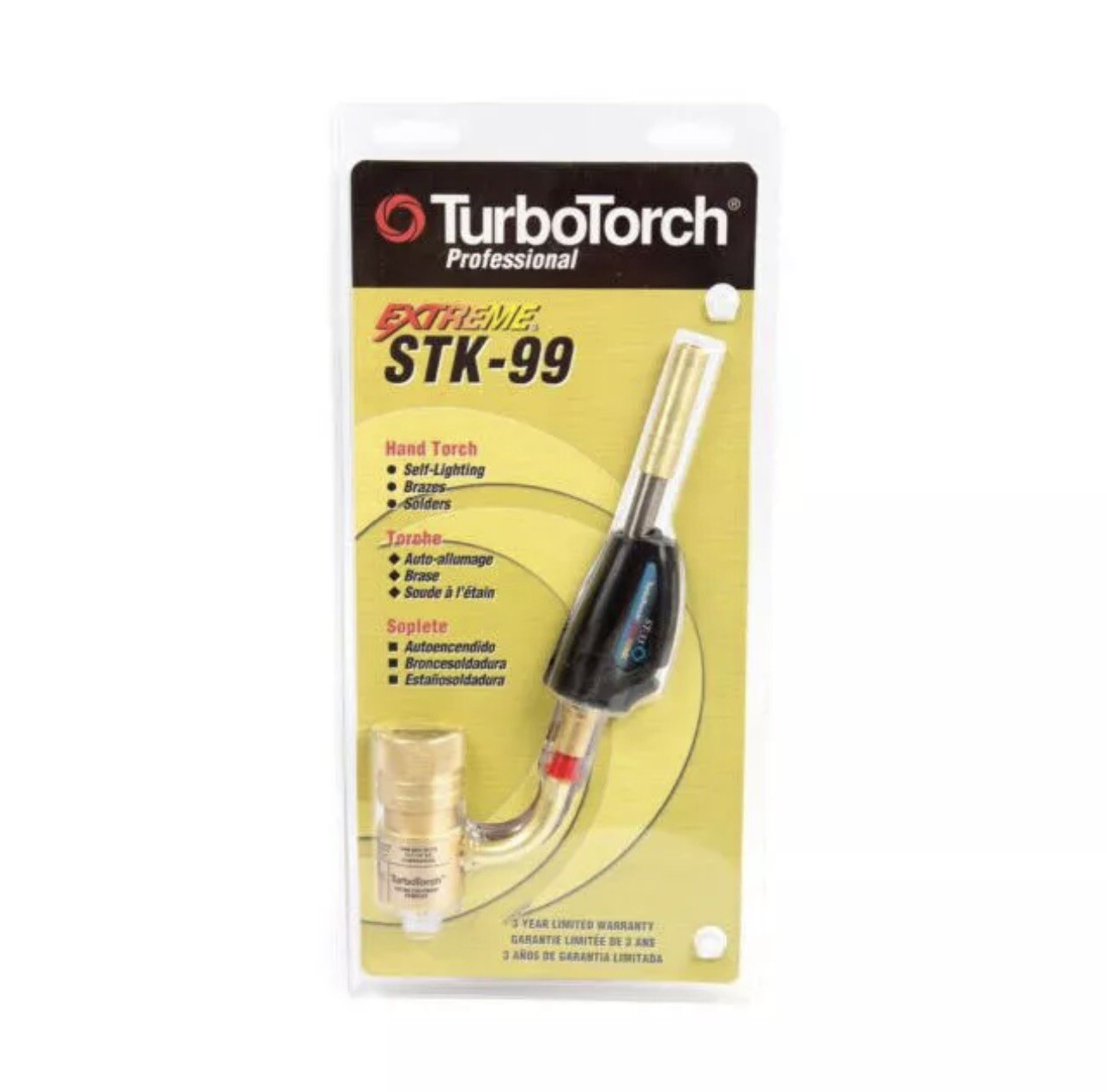 TurboTorch 0386-0851 STK-99 Torch Swirl, MAP-Pro/Propane, Self Lighting ...
