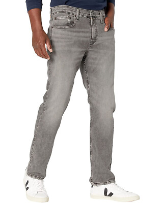 Levis 42x36 Big & Tall 502 Taper Jeans Mens Crying Sky Gray Flex ...