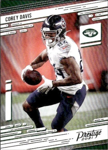 2021 Panini Prestige #165 Corey Davis New York Jets Football | eBay