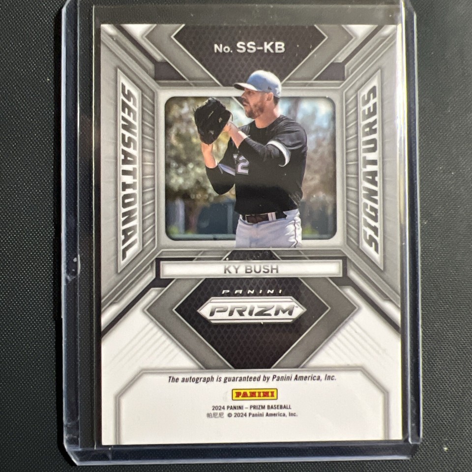 Ky Bush 2024 Panini Prizm Sensational Signatures Blue Shimmer Auto | eBay