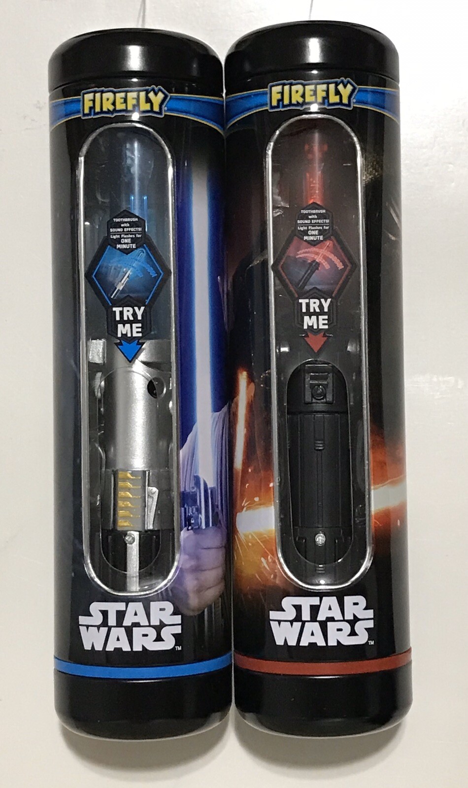 Star Wars Lightsaber toothbrush for Kid (new, 1 pair) | eBay