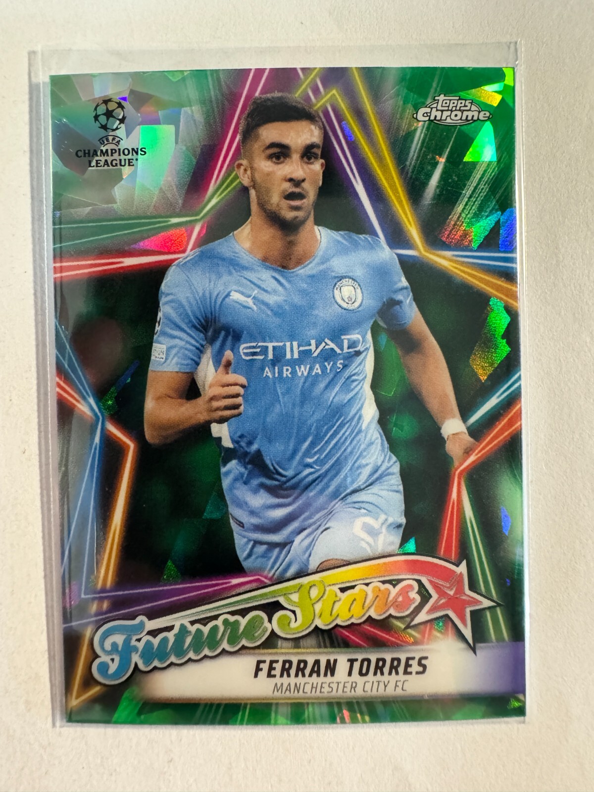 K210,039- 2021-22 Topps Chrome Sapphire Future Star Green #FS14 Ferran ...