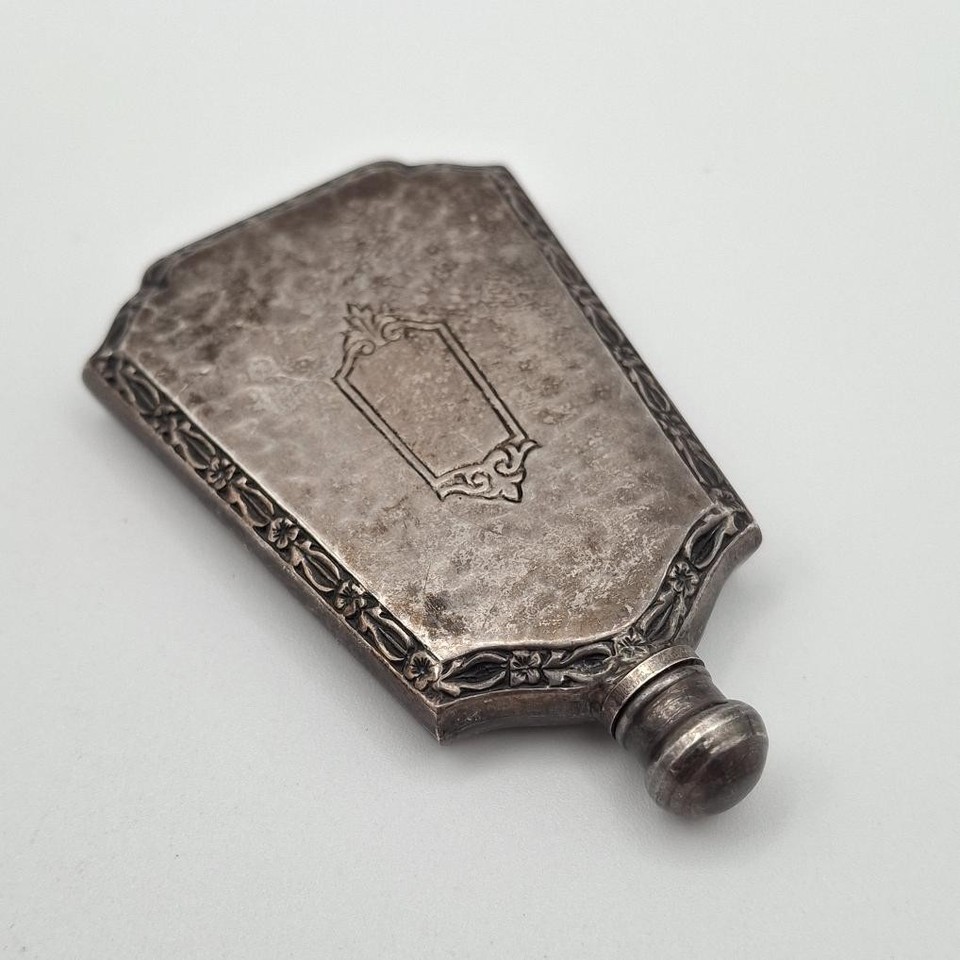 Antique 925 Sterling Silver Pi Lambda Phi PILAM Perfume Flask Vial ...
