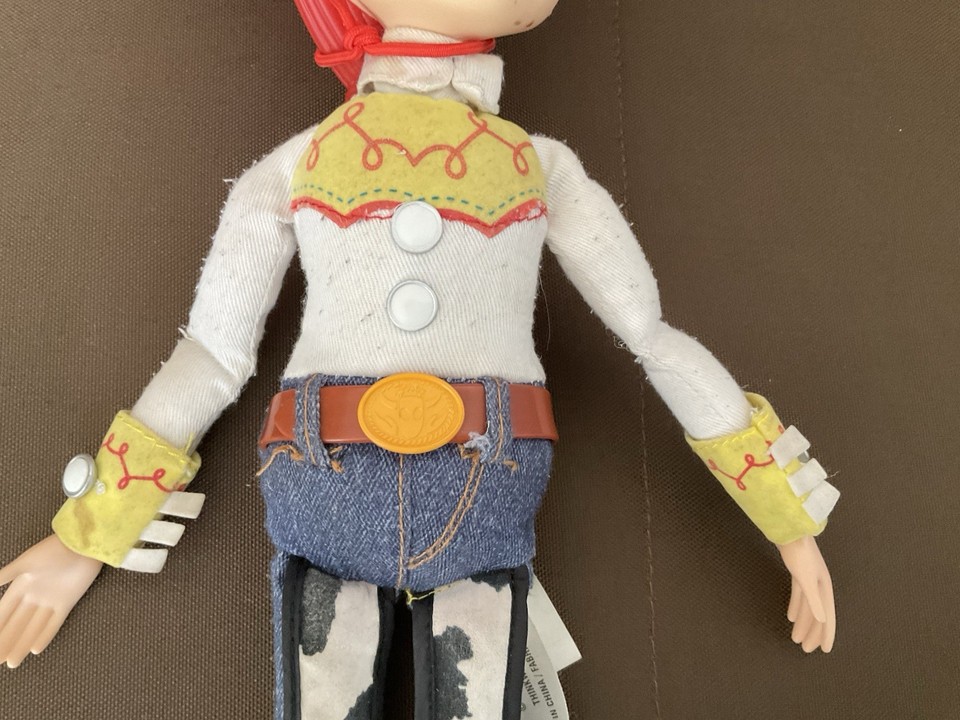 Toy Story Disney Thinkway Jessie Pull Out String Talking Doll Working ...