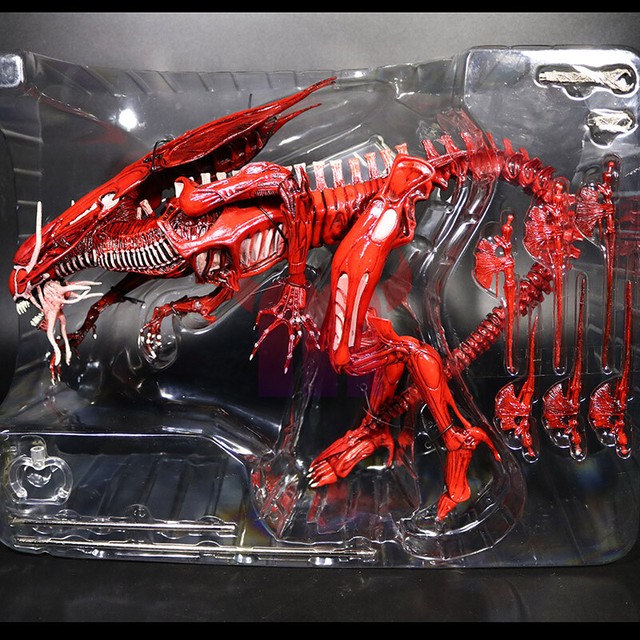 Red Alien Queen Xenomorph Genocide 15" Action Figure Ultra Deluxe ...