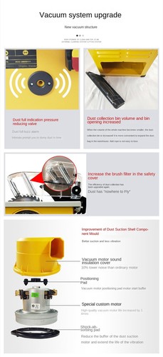 Multi-functional Small Dust-free Table Saw for Wood Flooring Cutting ...