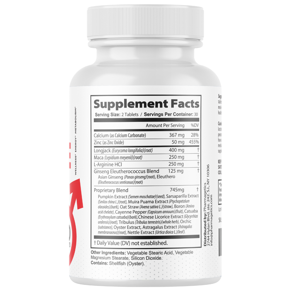 Vital Surge Male Tablets Vital Surge Testo Support Tablets - 60 Tablets ...