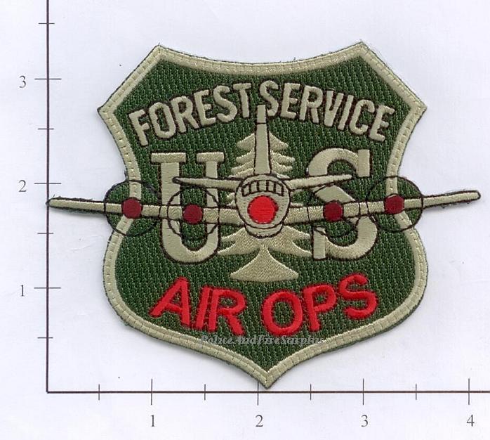 United States - US Forest Service Air Ops Forest Fire Patch | eBay