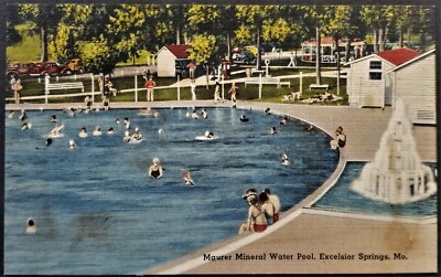 Medical Healing Waters, Maurer Mineral Water Pool, Excelsior Springs ...