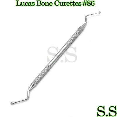 Lucas Bone Curettes #86 Dental Surgical Instruments | eBay