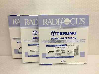15x Terumo RF-GA18183M Radifocus Guide Wire M - 3 Boxes of 5 Units | eBay