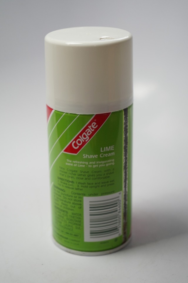 NEW FULL Vintage Colgate Instant Shave Lime Shaving Cream 11 oz ...
