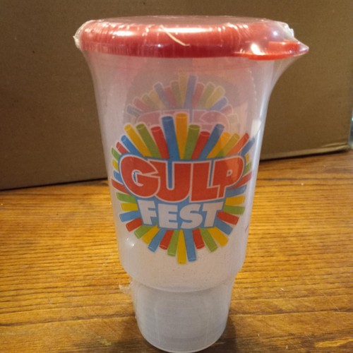 7-11 Gulp Fest Drinking Plastic Tumbler Cup 2017 Red Lid | eBay