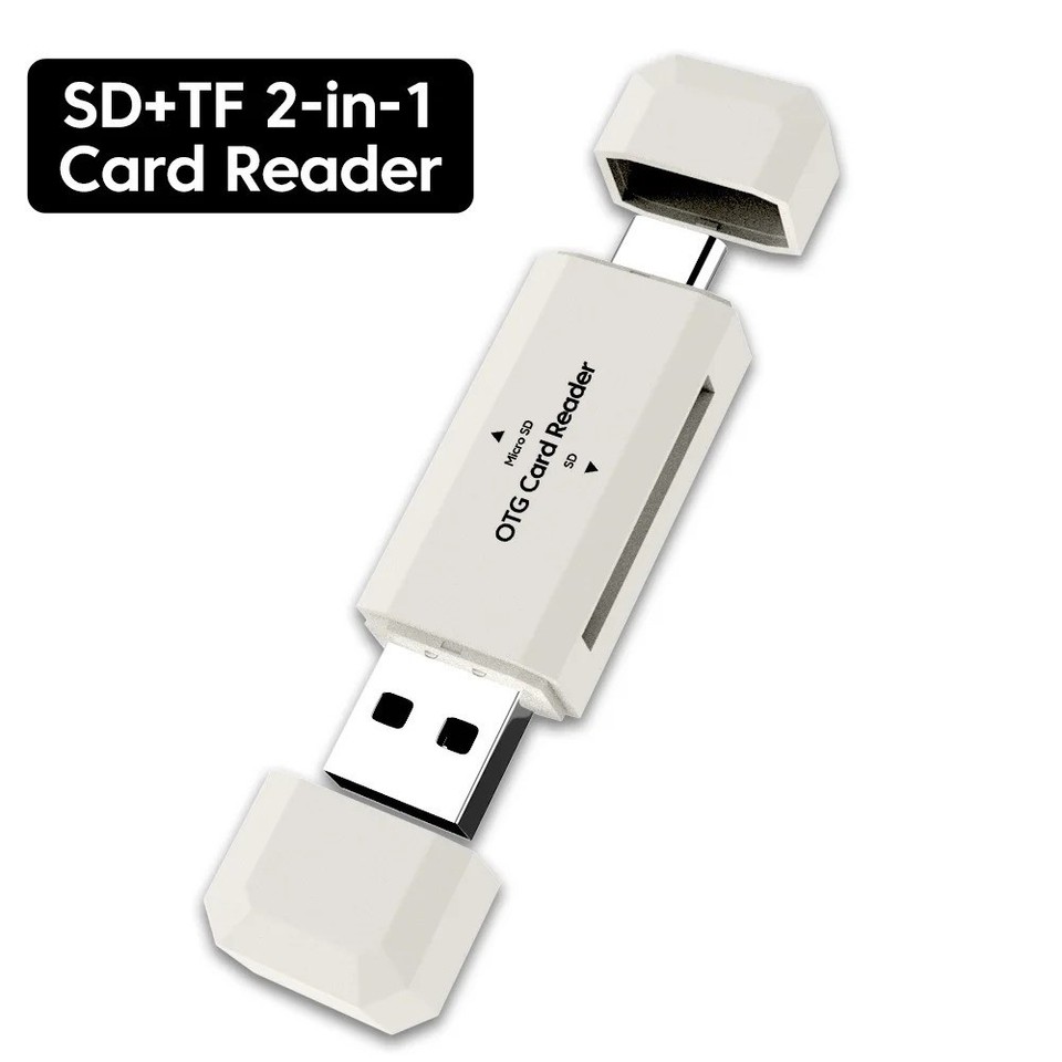 Card Reader USB 3.0 Type C Micro SD TF OTG Smart Memory Adapter Laptop ...