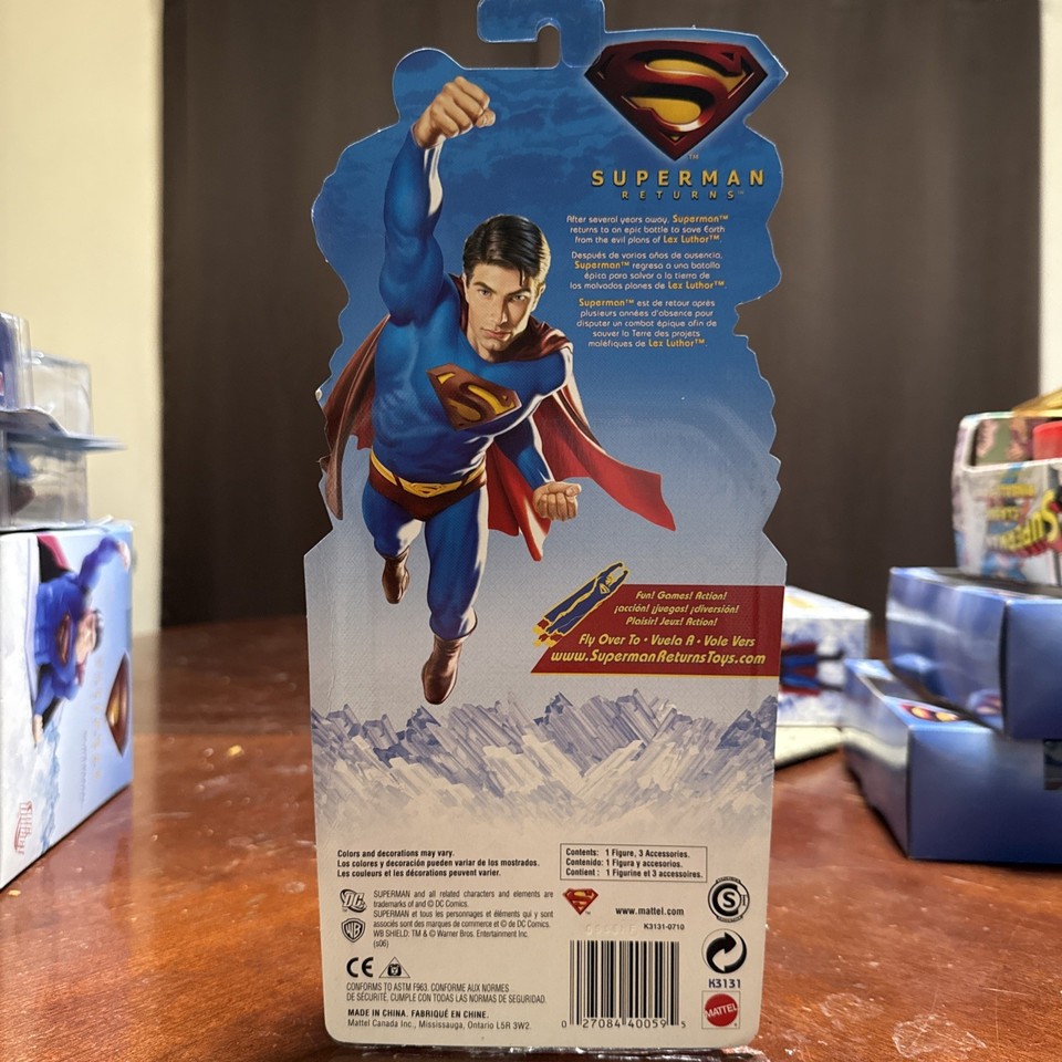 Space Suit Kal-El Superman Returns (2006) Action Figure (Mattel) New ...