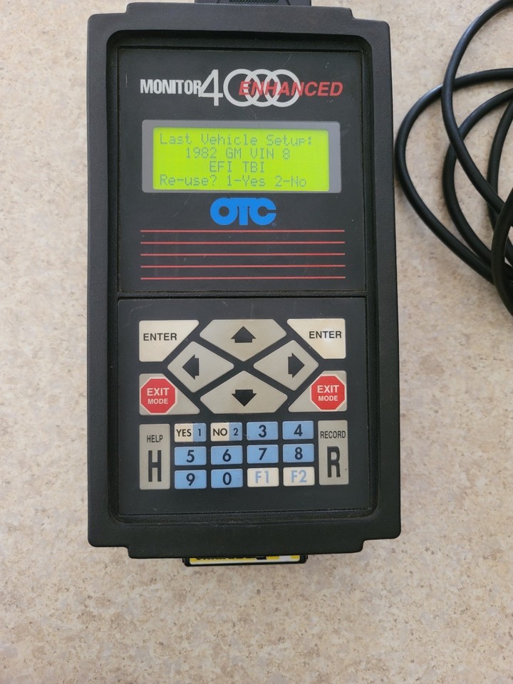 OTC 4000E Enhanced Monitor Diagnostic Scanner With Lots Of Extras ...