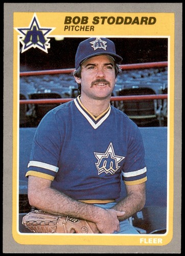 Bob Stoddard #502 1985 Fleer | eBay