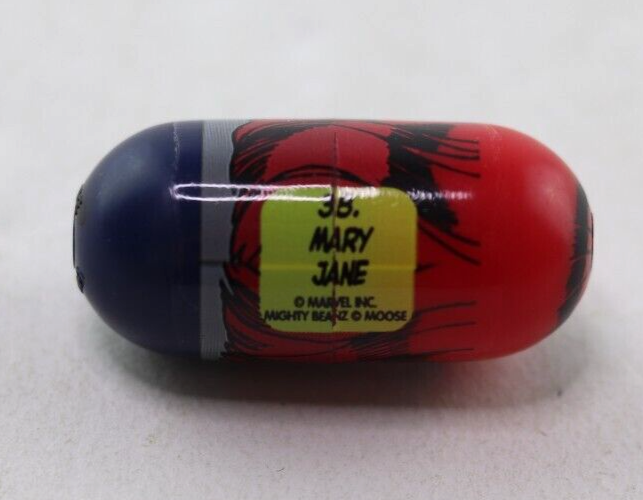 Mighty Beanz Marvel #38 MARY JANE Bean 2003 Series 1 Moose Collectible ...