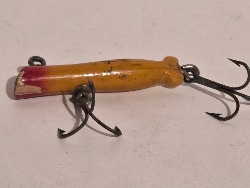 Vintage Wood Fishing Lure | eBay